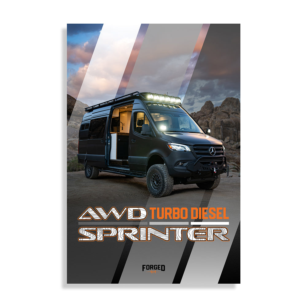 Dust Runner Poster – Forged 4x4