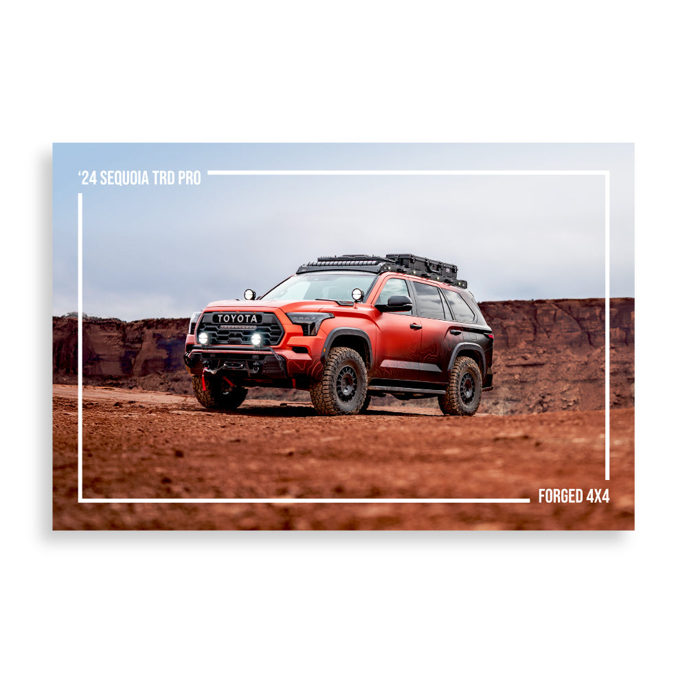 Canyon Crawler Poster – Forged 4x4