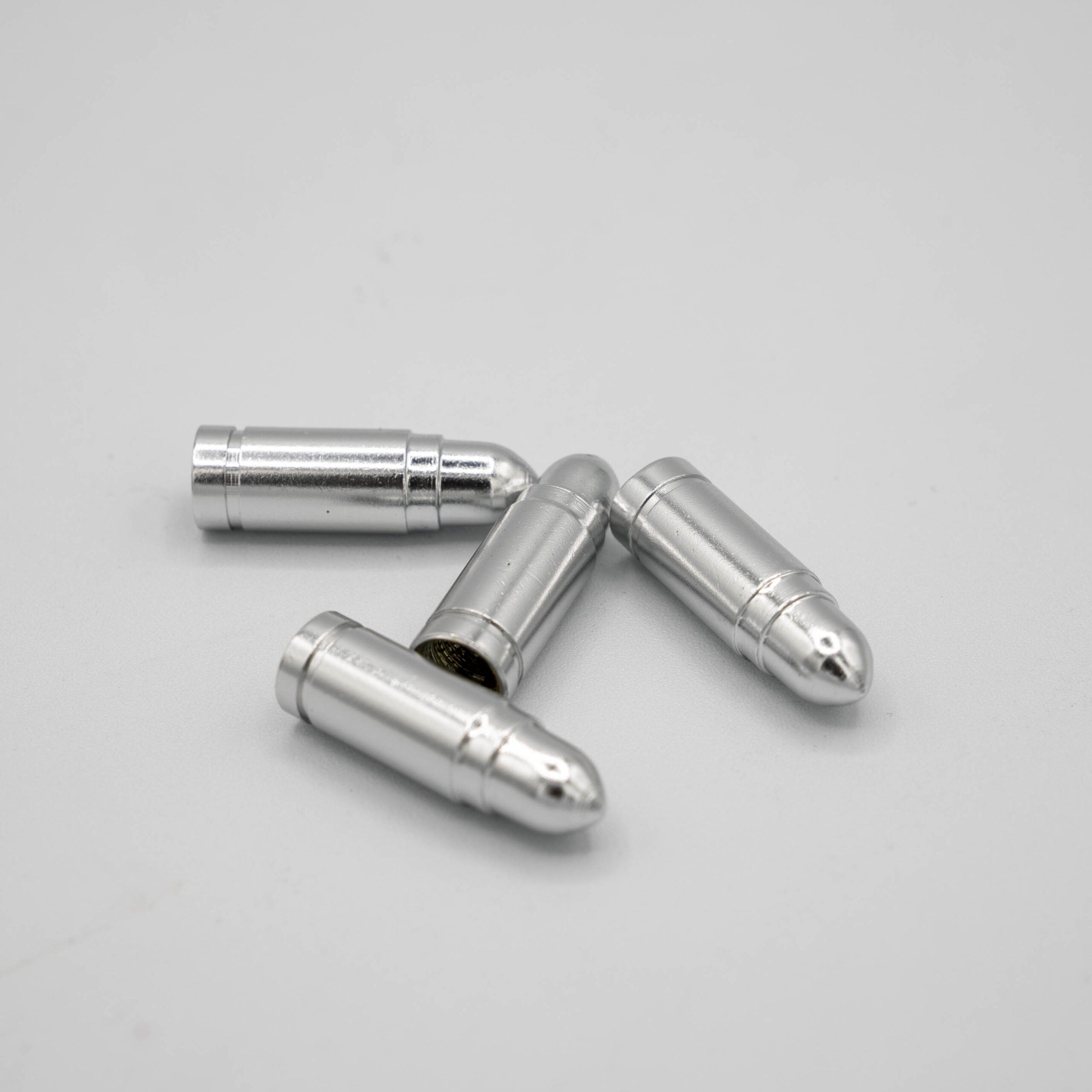 Bullet Valve Stem Cap Silver – Forged 4x4