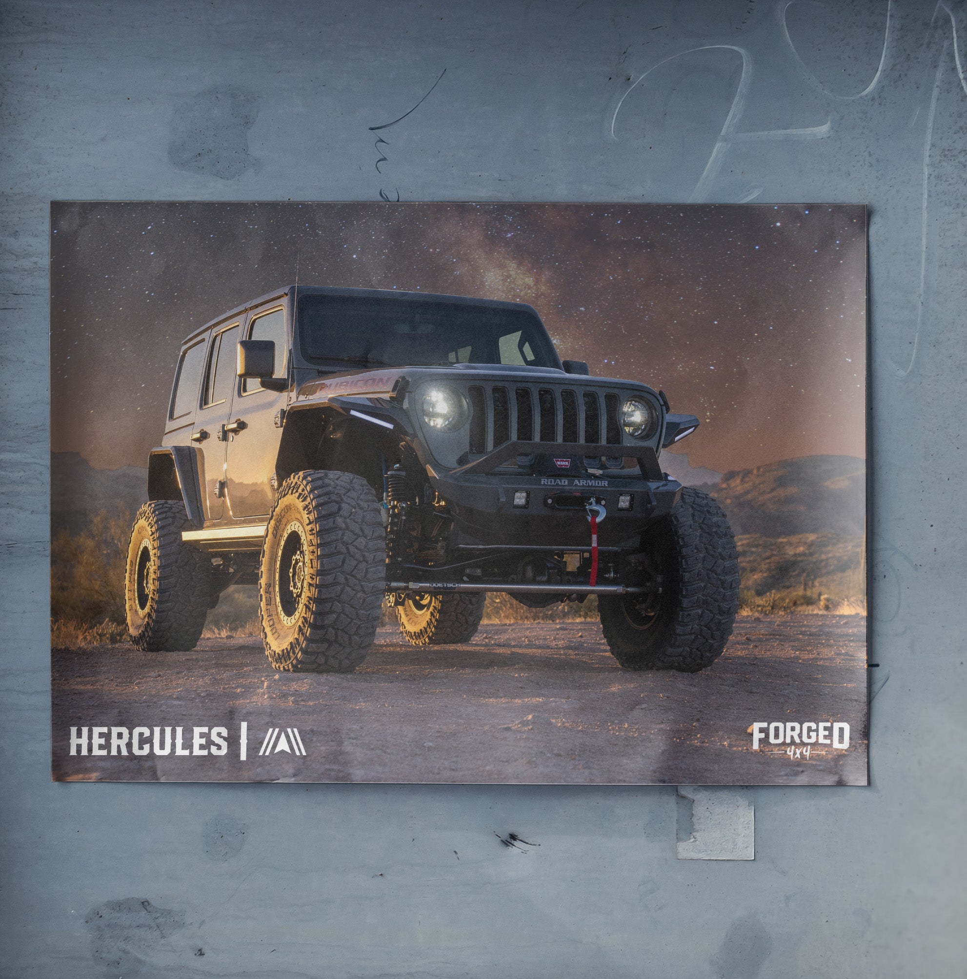 Hercules Poster Series - Diesel Monster – Forged 4x4