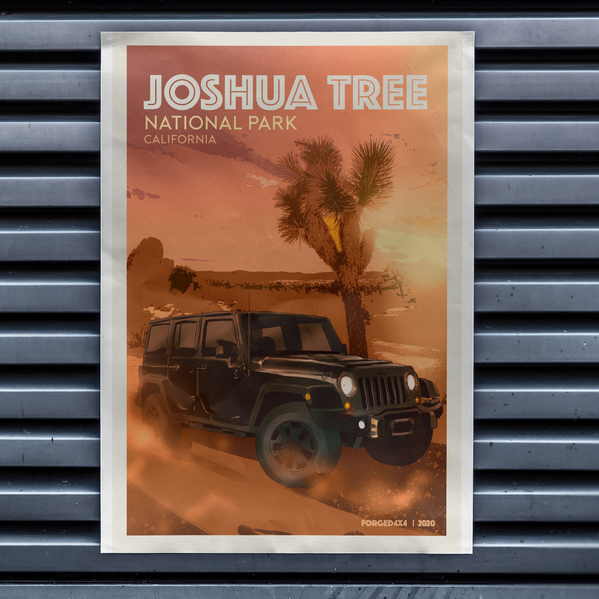Joshua Tree Poster – Forged 4x4